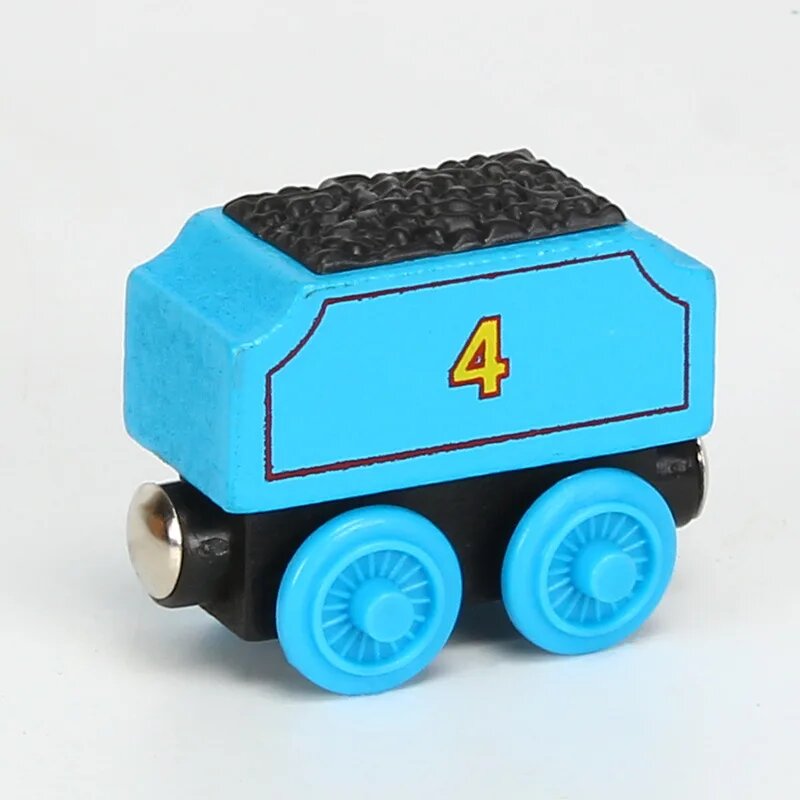 Деревянный поезд Thomas & Friends, синий, gorden car