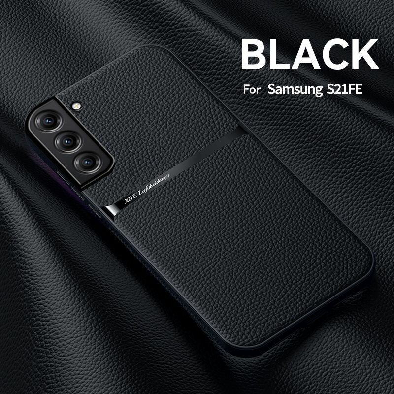 Чехол MyPads для Samsung Galaxy S21 FE (Самсунг Галакси S21 FE) с защитой камеры и магнитным держателем