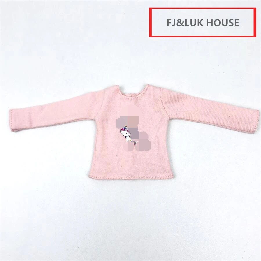 Футболка FJ&LUK HOUSE для кукол Blythe 1/6 Розовый, 12
