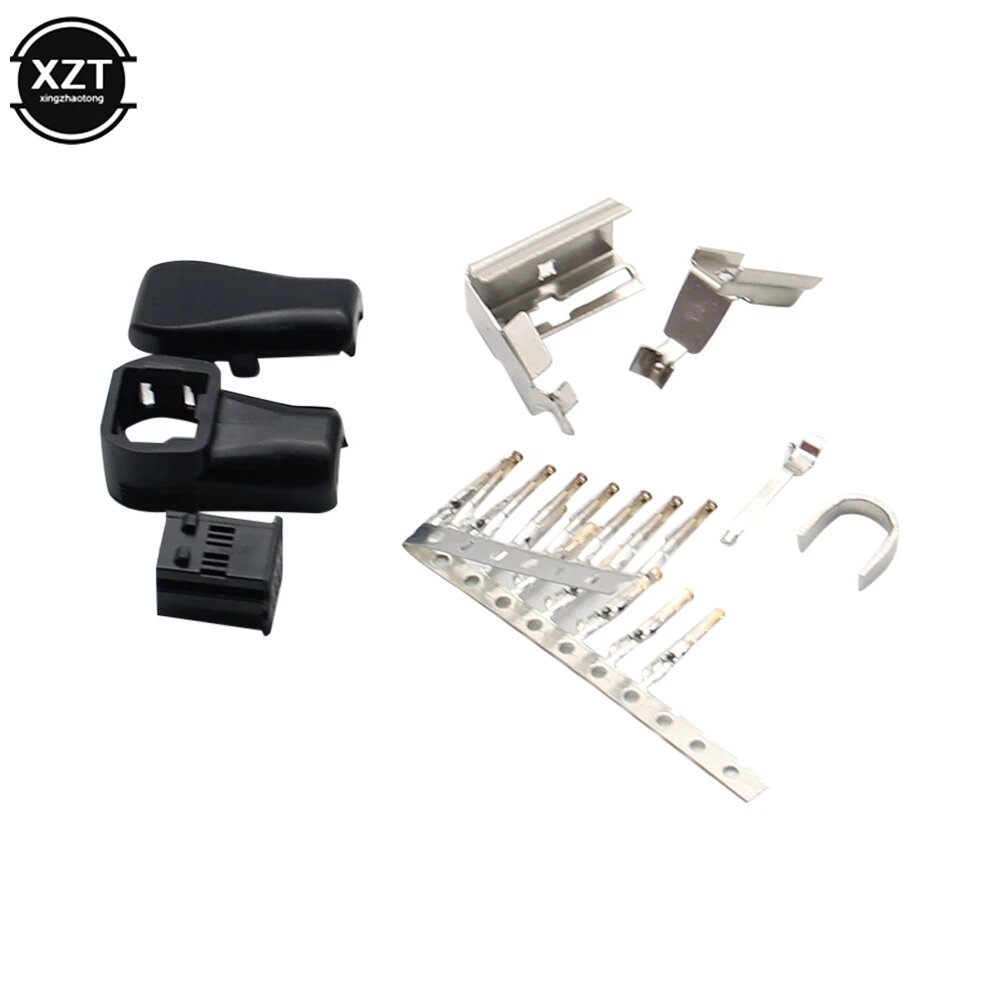 Аудиовход, разъем AUX с 12 контактами для главного блока Pioneer, разъем для CD/радио, модифицированные розетки для сборки DIY