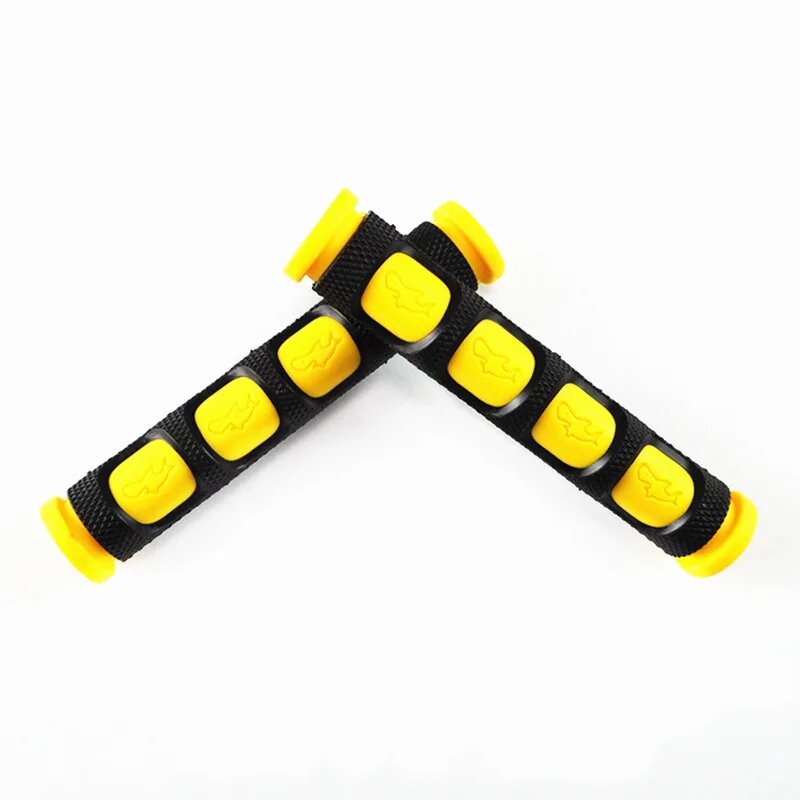 Противоскользящие тормозные ручки из силикона, пара Желтый, Желтый