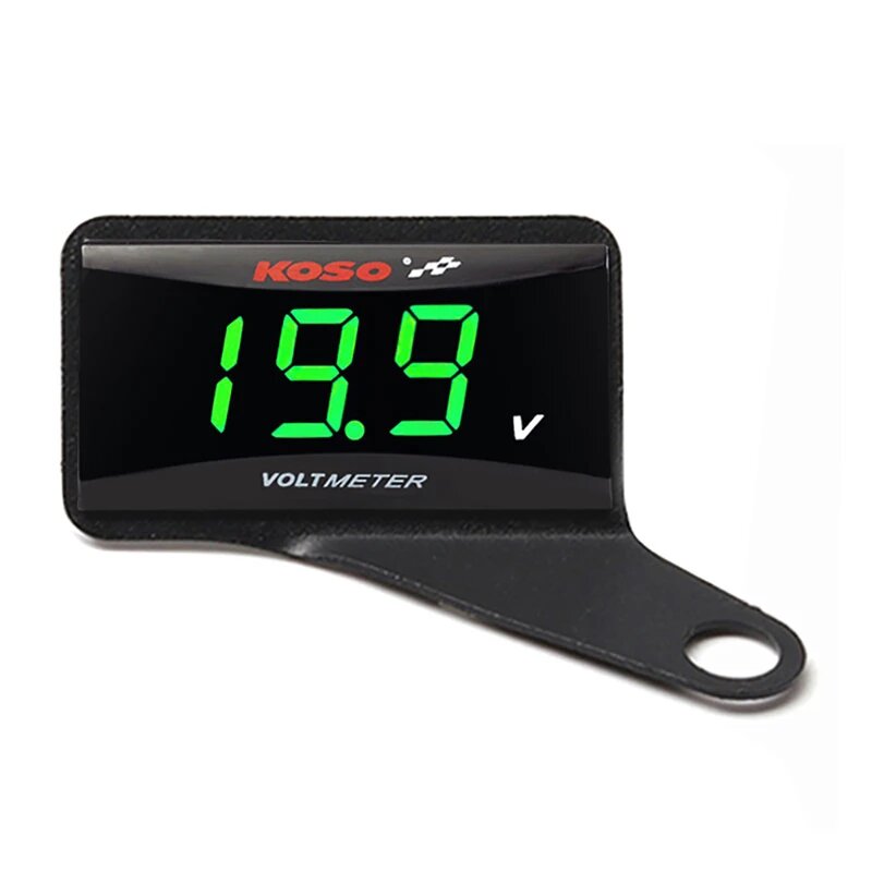 Вольтметр Koso 12В Цифровой Volt-G-right, синий