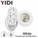 Термогигрометр YIDI Round White