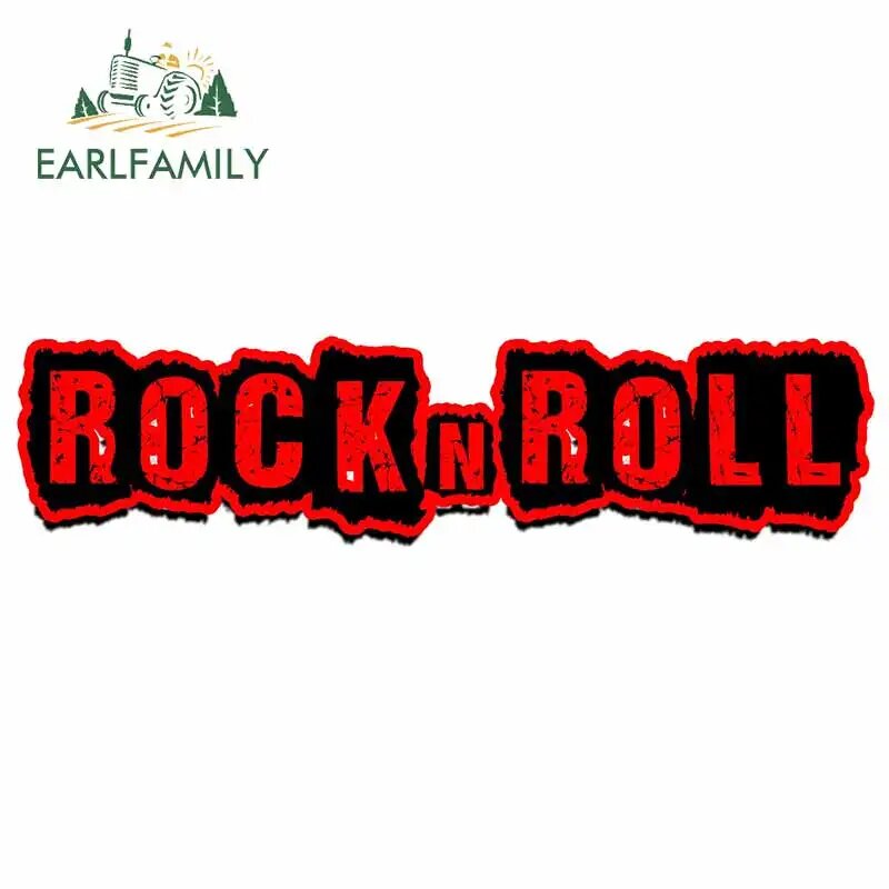 EARLFAMILY 13 см x 3,3 см для фотографий рок-н-ролл логотип автомобиль грузовик наклейка YT-60076