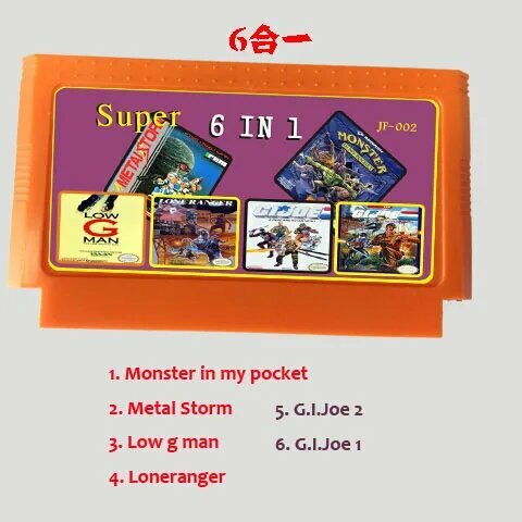 8-битная 60-контактная игровая карта для Nintendo