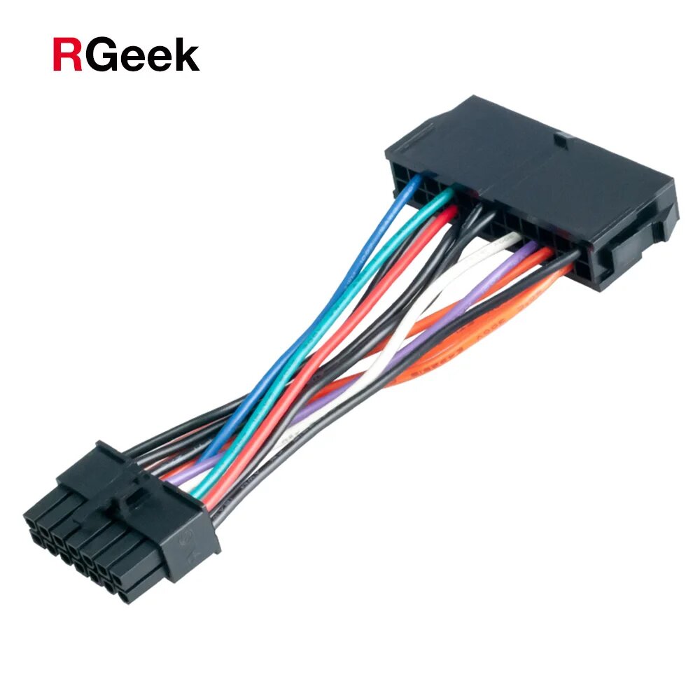 Кабель питания RGeek F20812 10 см, 18AWG, ATX 24Pin на 14Pin