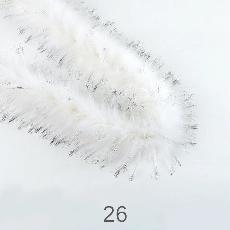 Искусственный мех лисы, лента 1 м