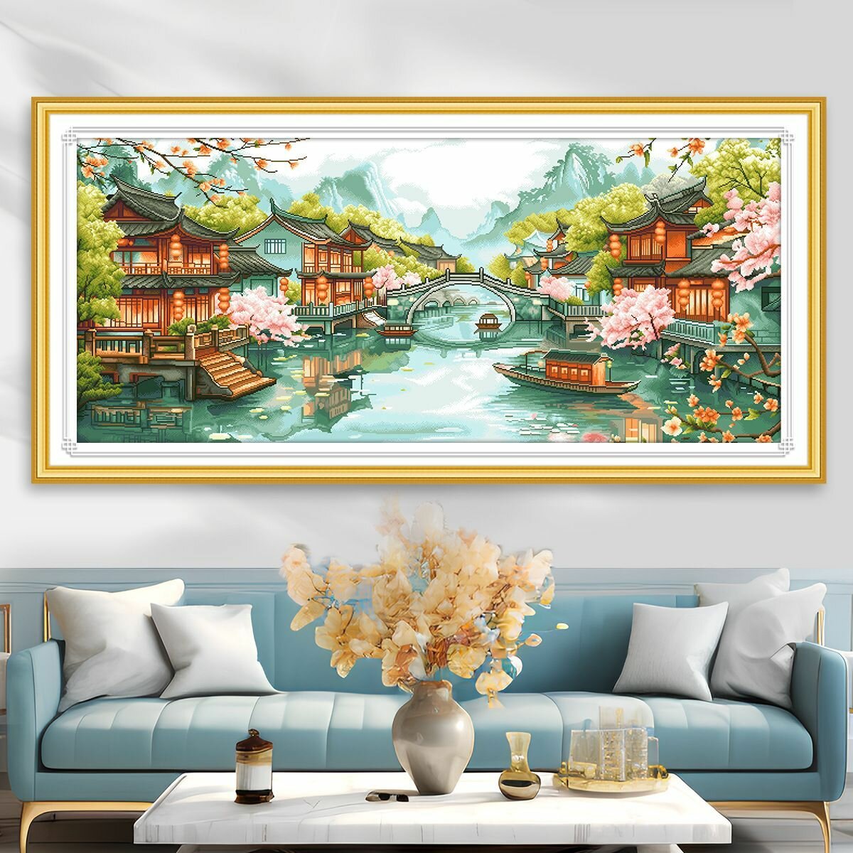 Cross Stitch - Набор для вышивания крестом, , 50x70 см (размер канвы)