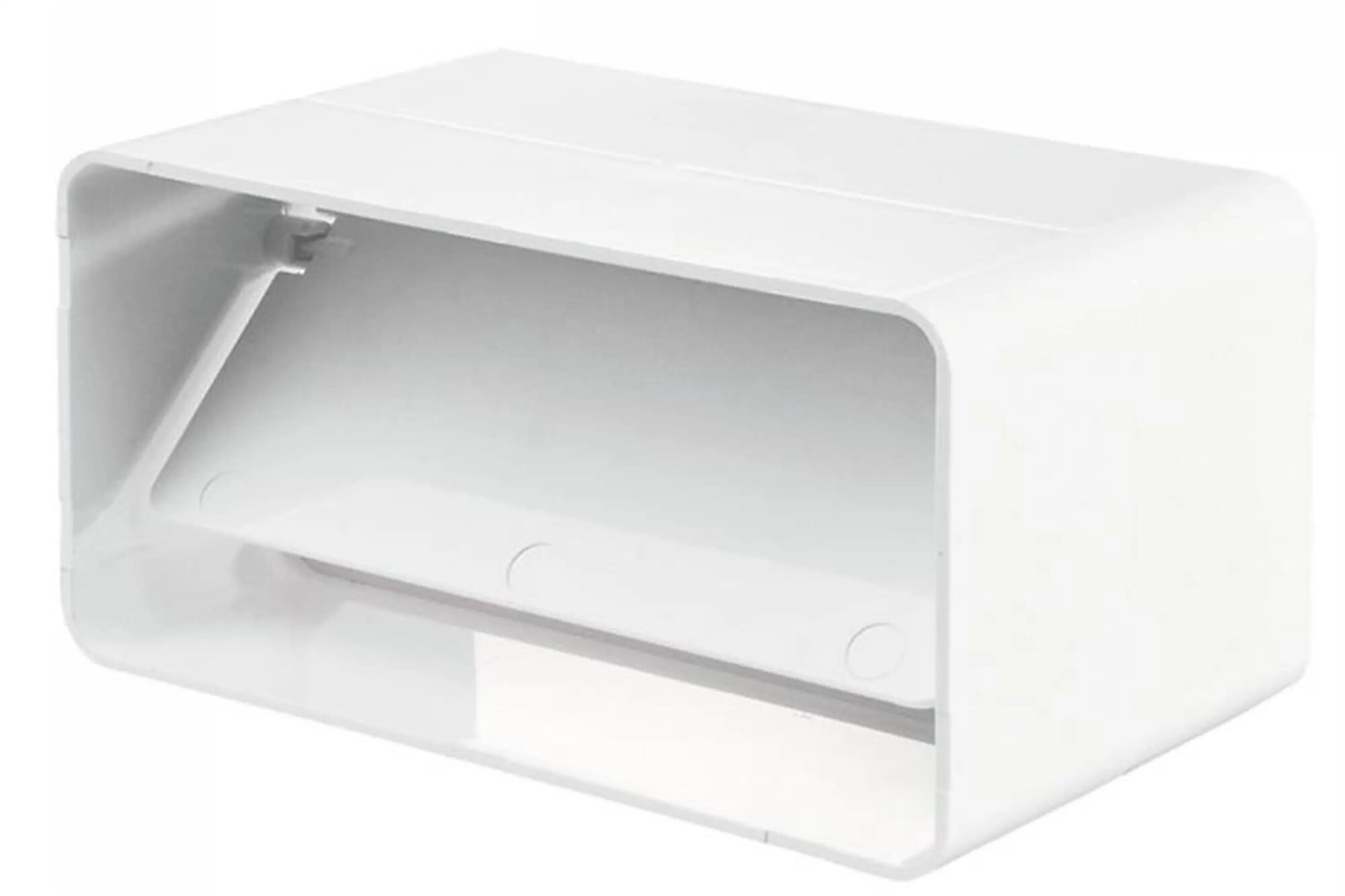 Соединитель для плоских воздуховодов с обратным клапаном Equation 55x110 мм пластик