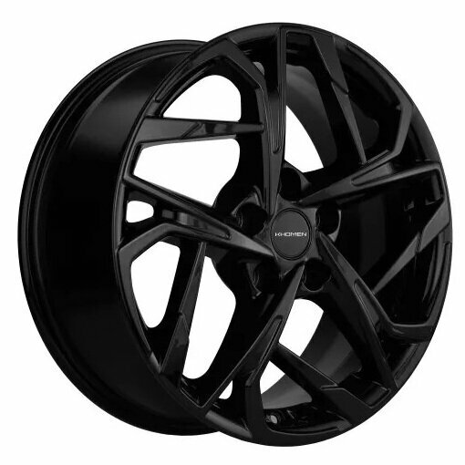 Колесный диск Khomen KHW 1716 7x17 5*110 ET46 DIA63.3 Black
