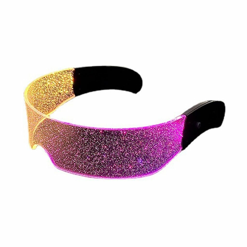 Акриловые светодиодные люминесцентные очки Neons Party Light Up Eyeglasses Барные