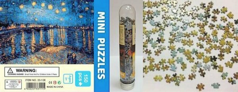 ПазлыВКолбе 150 деталей. Отражение MINI PUZZLES (10*15 см) 33-108, (YIWU XINSHIXIAN ARTS AND CRAFTS CO,