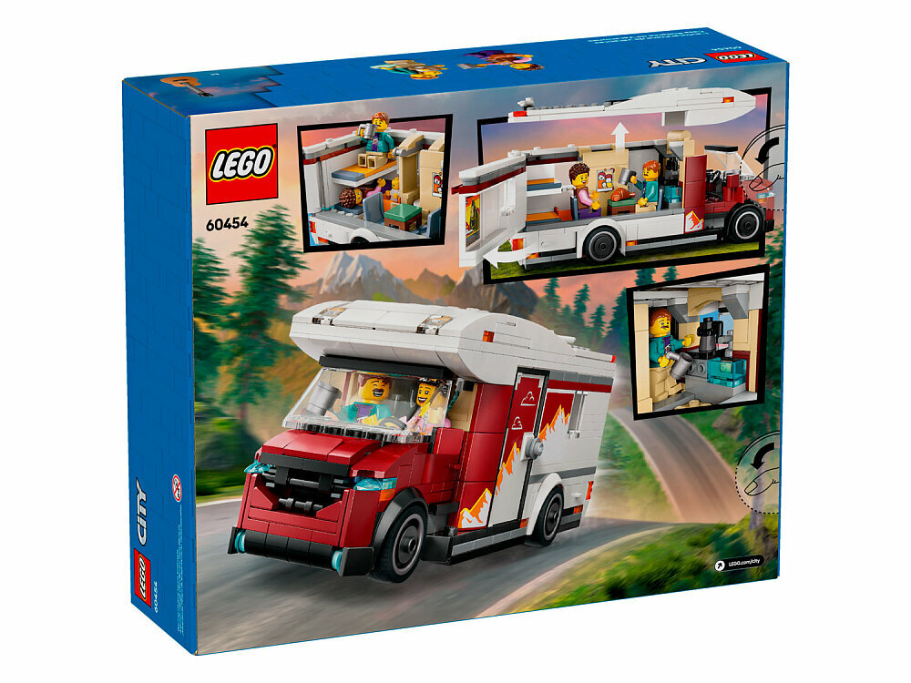 Конструктор LEGO City 60454 Конструктор Туристический фургон для отдыха и приключений