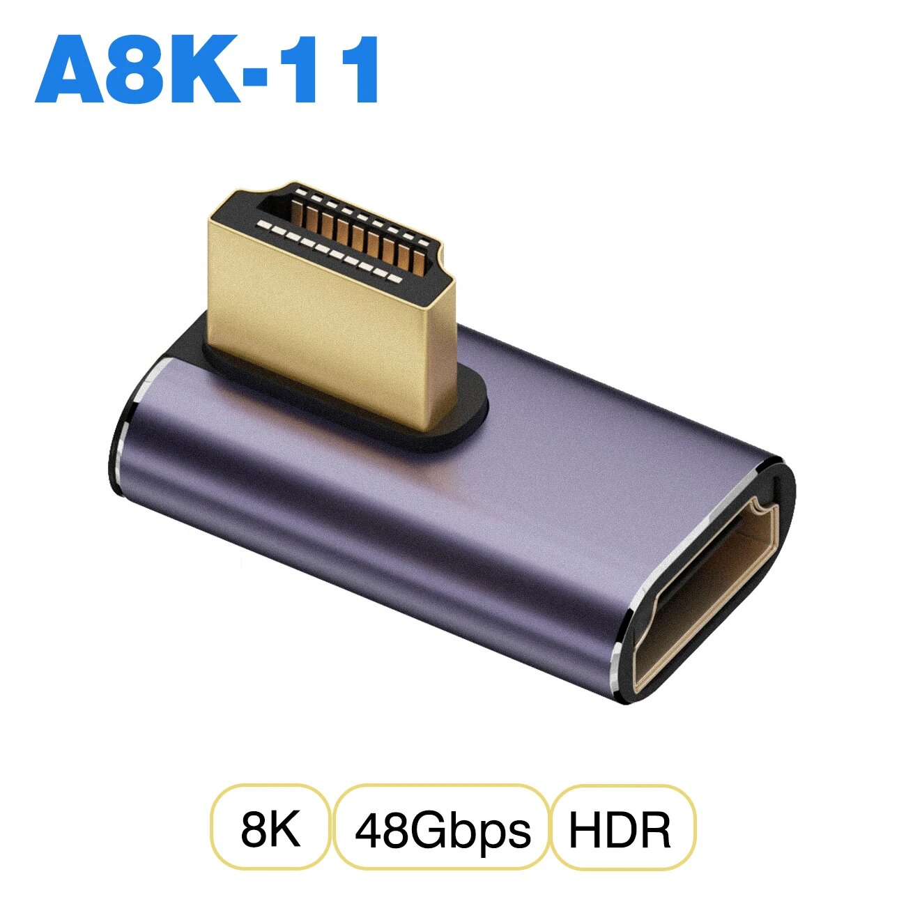 NNBILI HDMI 2.1 Кабель-адаптер Mini Micro HDMI в HDMI A8K-11