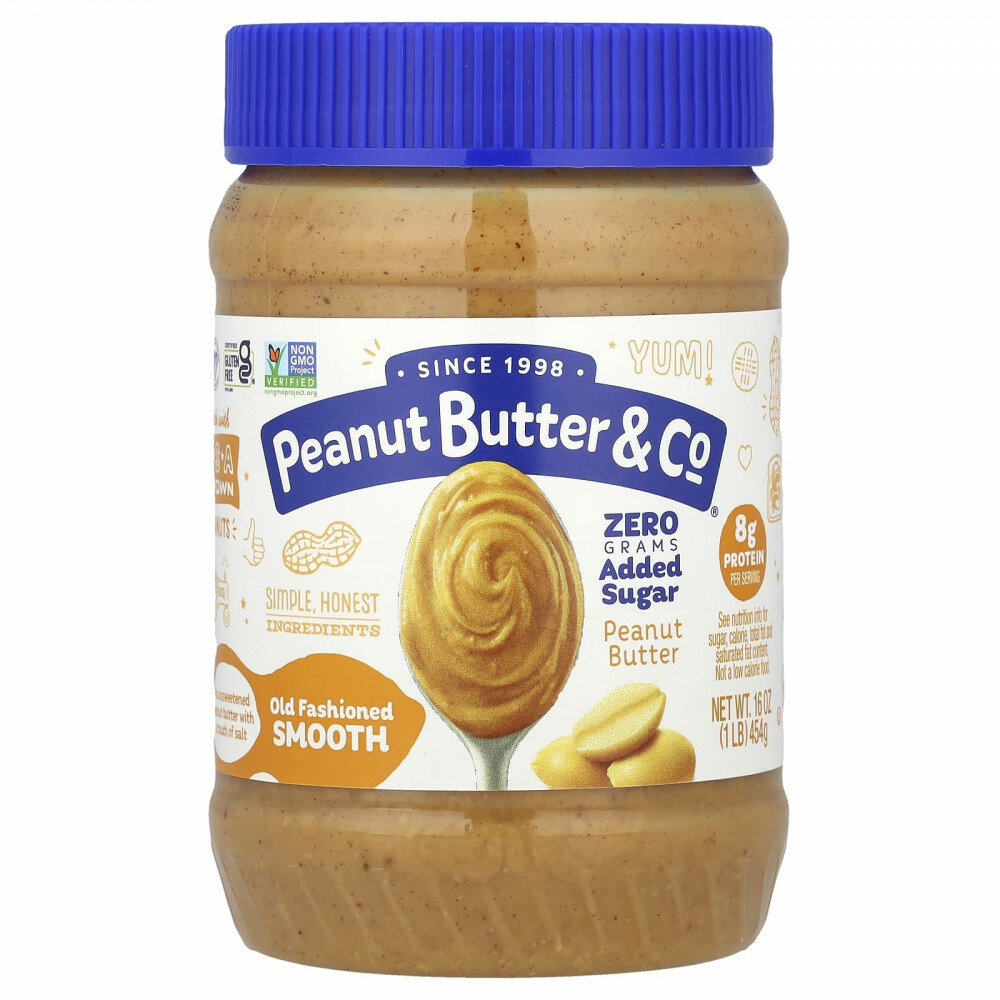Peanut Butter & Co, Арахисовая паста, классическая кремовая, 454 г (16 унций)