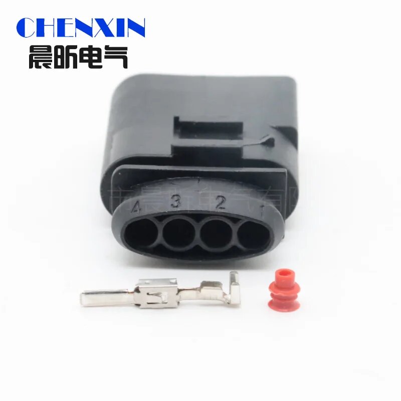 4-контактный удлинительный адаптер-разъем 3,5 мм 4B0973724 1J0973724 | Автомобильный электрический соединительный разъем VAG