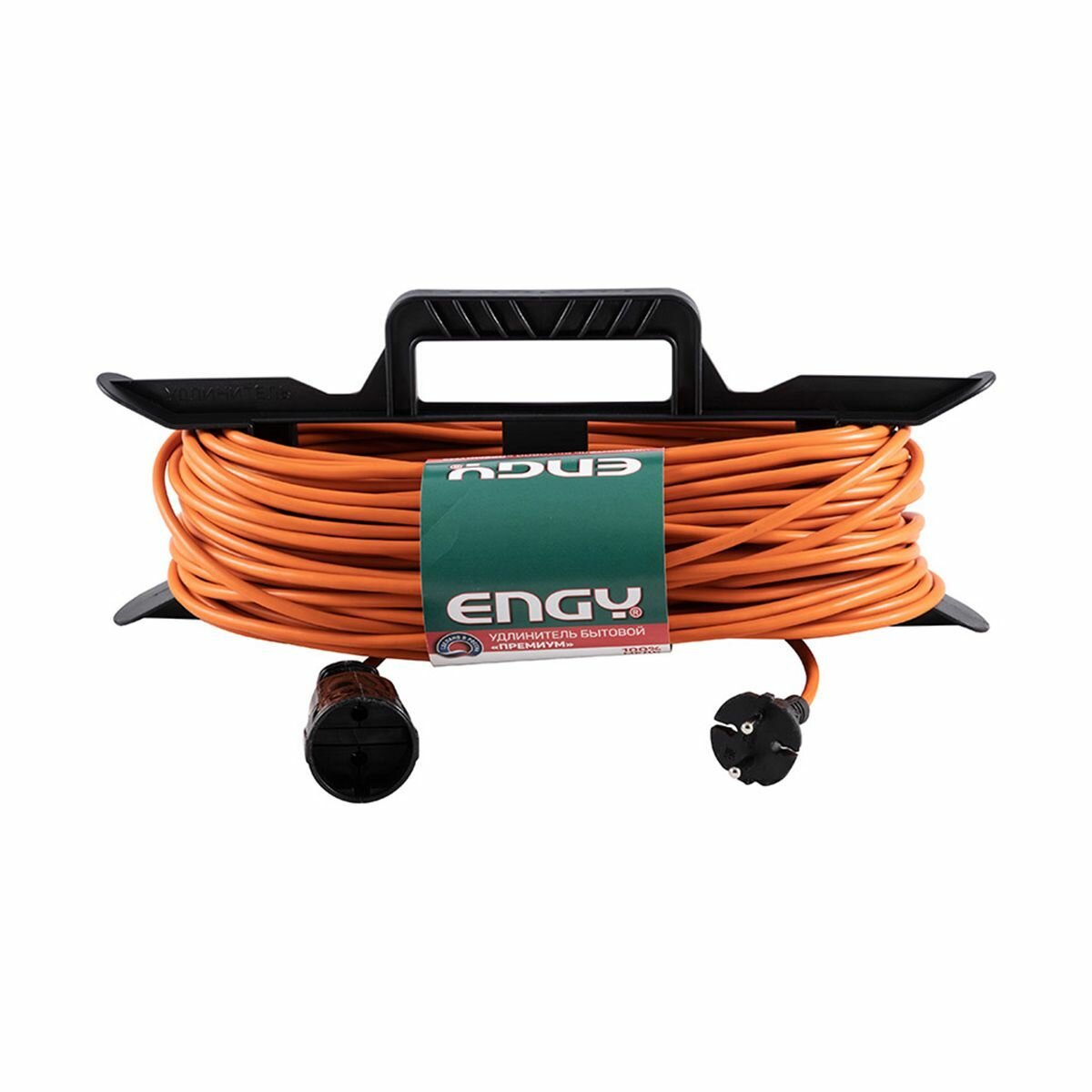 Удлинитель на раме Engy Премиум, 1 розетка, без заземления, 2 x 0,75 кв. мм, 40 м