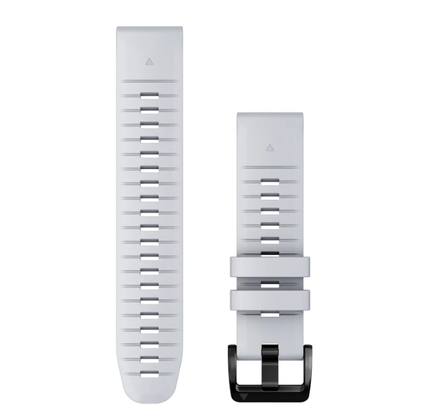QuickFit 22 Watch Bands Whitestone Silicone 010-13280-01