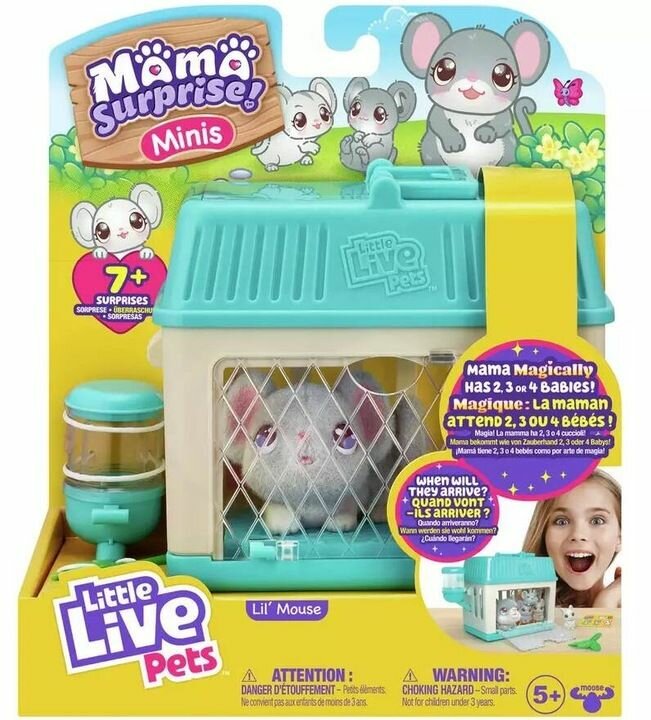 Интерактивная игрушка Little Live Pets Интерактивное животное - Семья мышек 26510