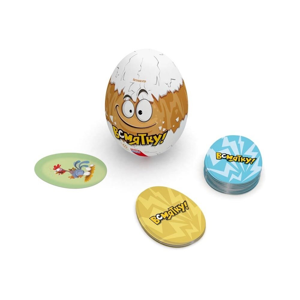 Настольная игра Стиль Жизни "Всмятку" от 6 лет, в яйце (LS129)