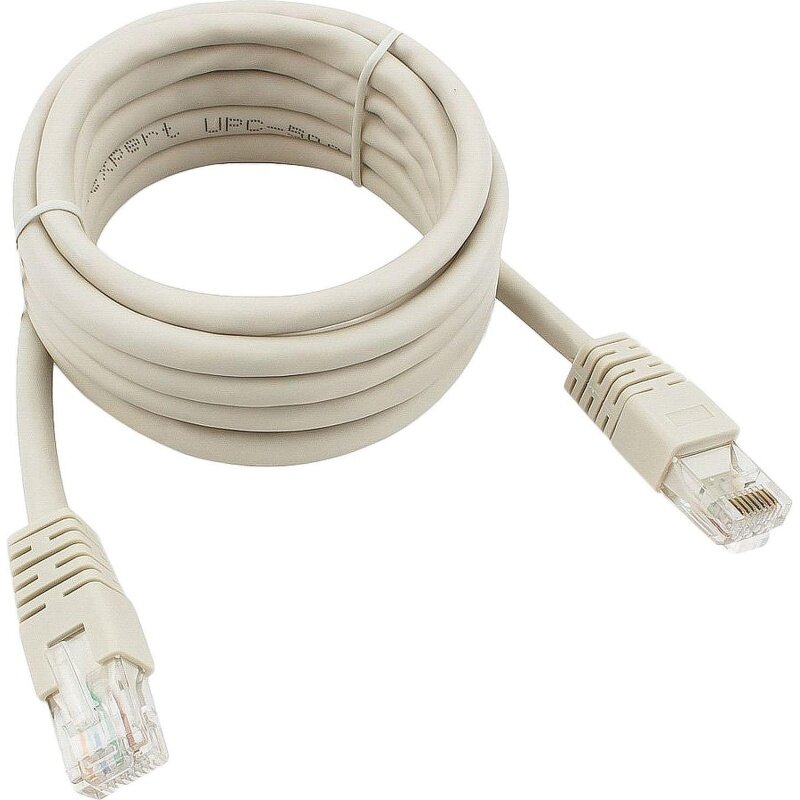Кабель патч-корд Cablexpert модель UTP PP6U-2M, 2 м, серый