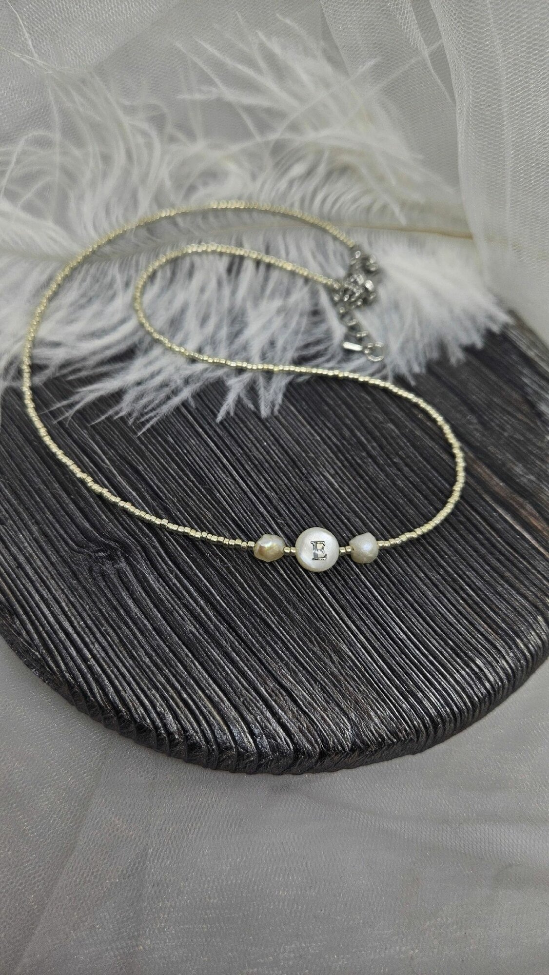 Колье, перламутр