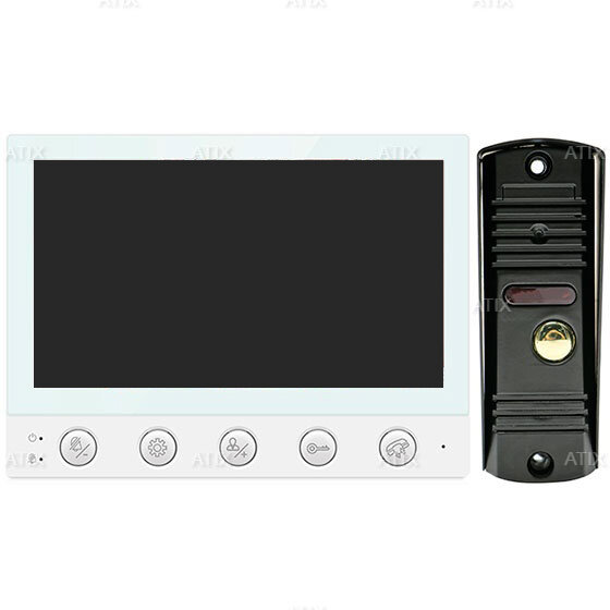 Комплект домофона с вызывной панелью, цветной AT-I-K700F/T White