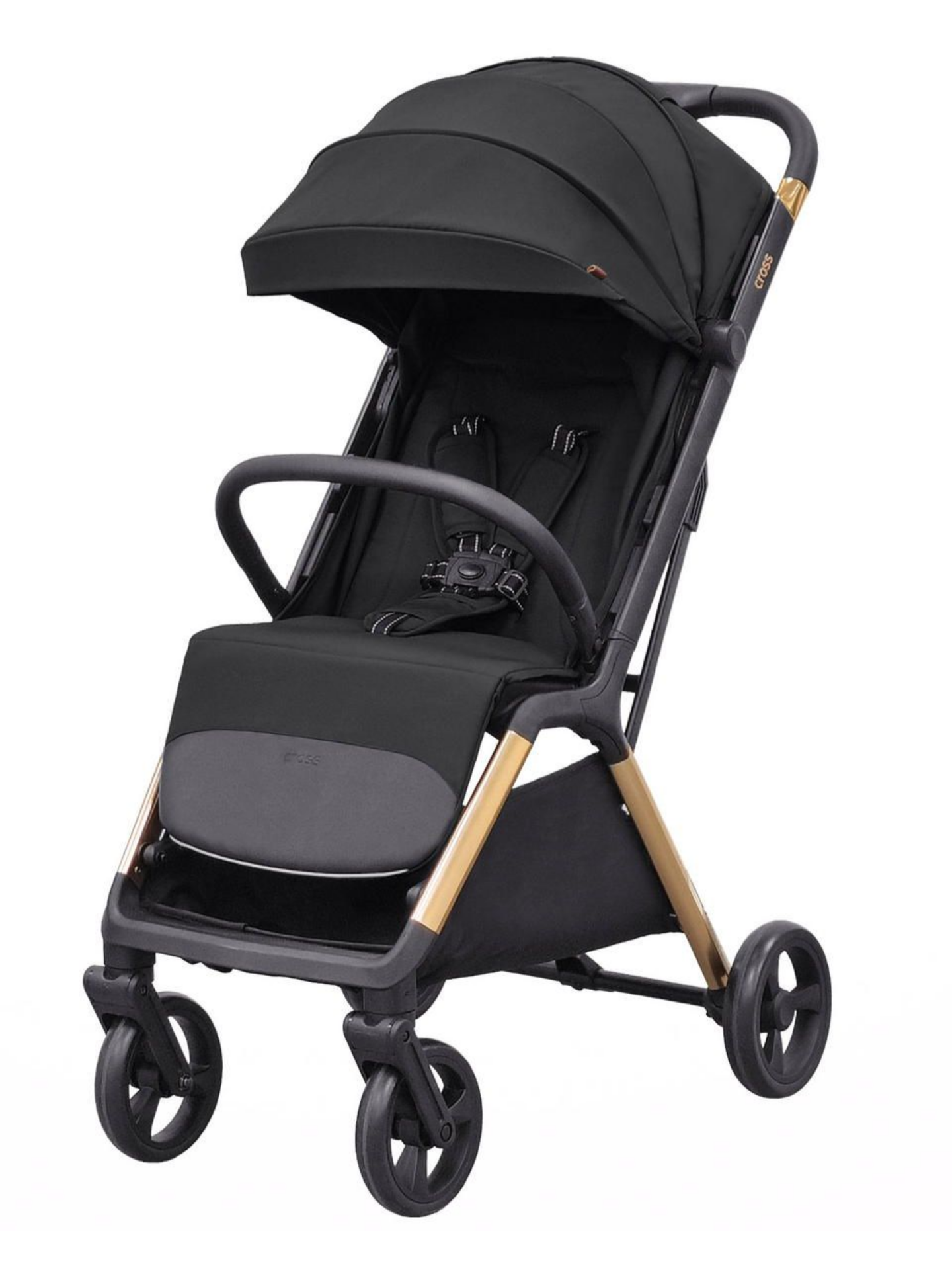 Прогулочная коляска Carrello Cross CRL-5523, Raven Black, колеса-полиуритан