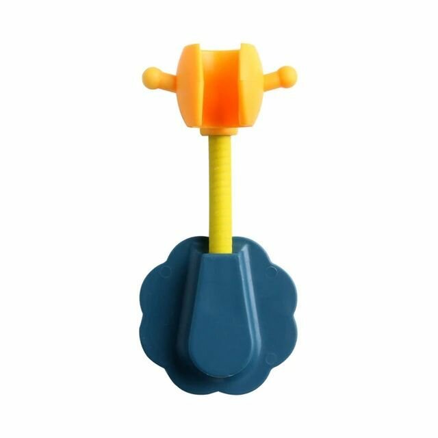 Держатель душевой лейки, самоклеящийся с двумя крючками