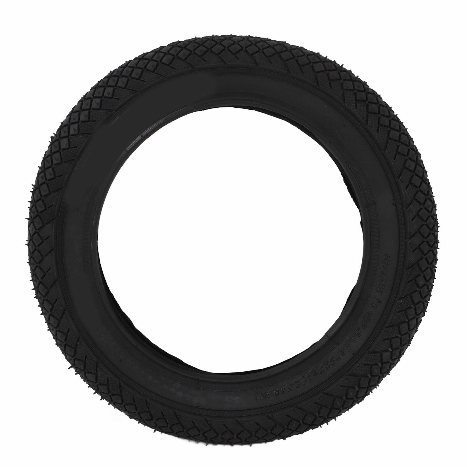 Детская толстая нескользящая резиновая шина 12x2,125, велосипедная шина с клетчатым рисунком, аксессуары для детского велосипеда, прочная и безопасная для легкой езды