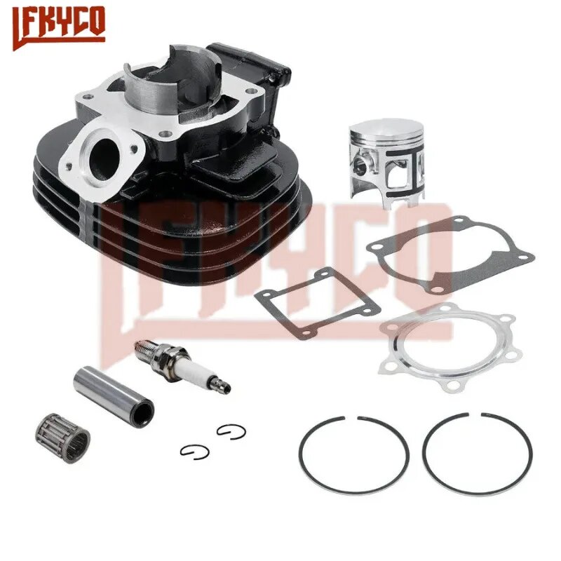 Мотоциклетный цилиндр 66 мм Двигатель 200 куб. См комплект поршневой головки двигатель для Yamaha Blaster 200 YFS200 DT200 DT мотоблок ATV запчасти Without Head one