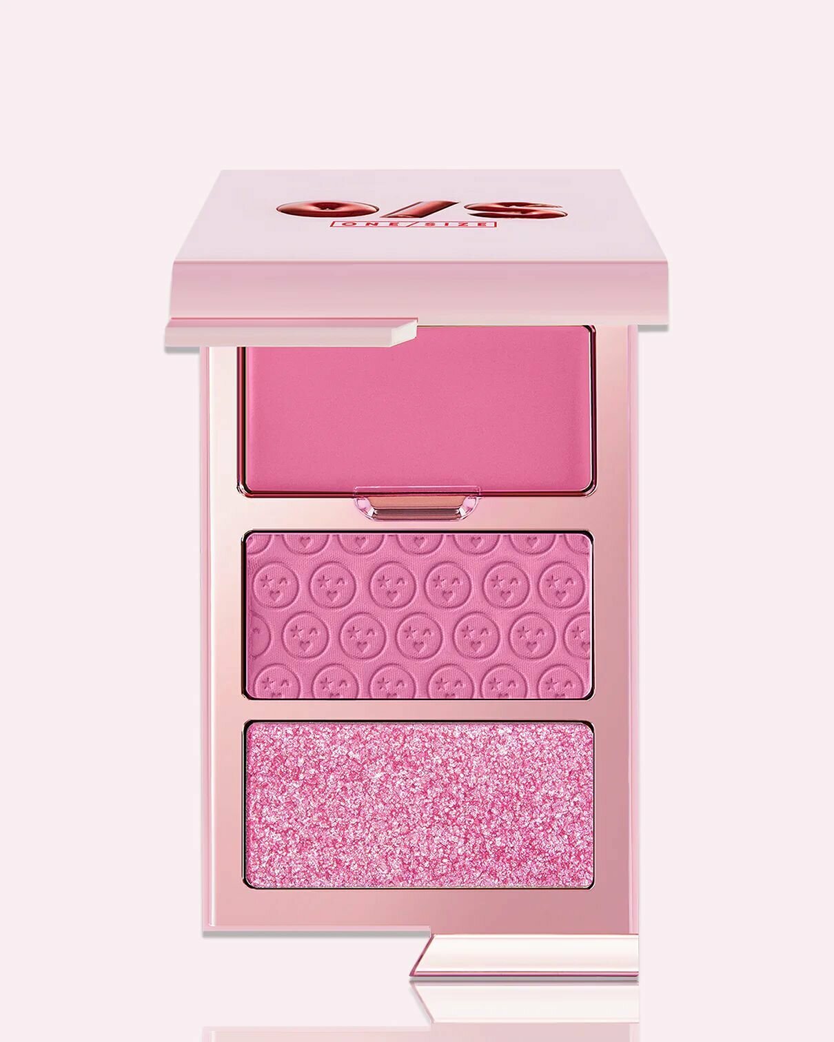 One/Size Трио Румян Cheek Clapper 3D Blush Trio Palette (Attention Seeker)