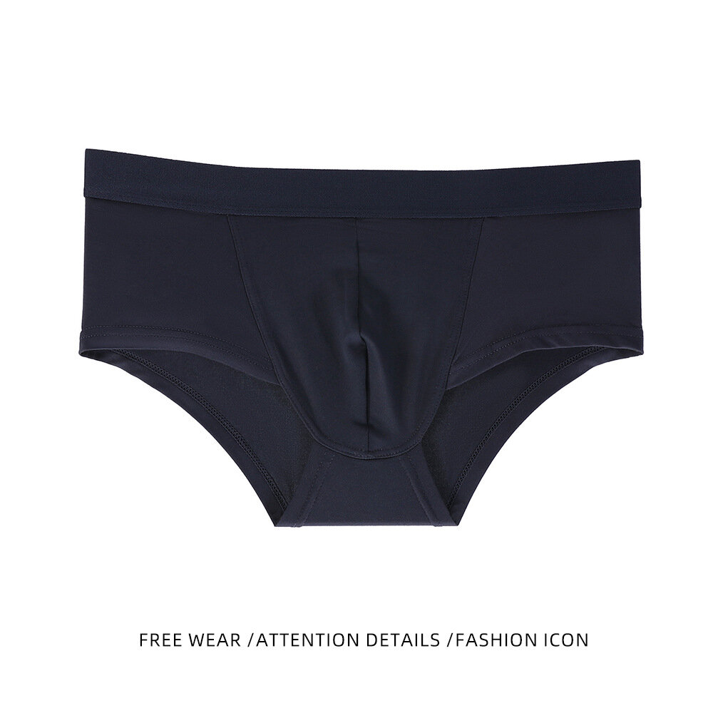 Нижнее белье, мужское, бесшовное, модал, XL, 35 тёмно-серый