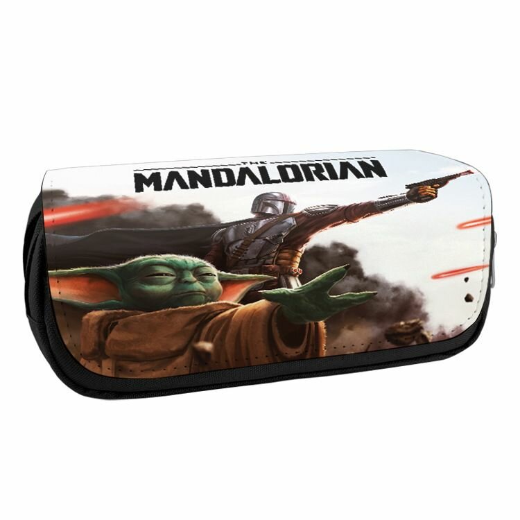 Пенал аниме Star Wars Grogu ( Пенал школьный для девочек и мальчиков )