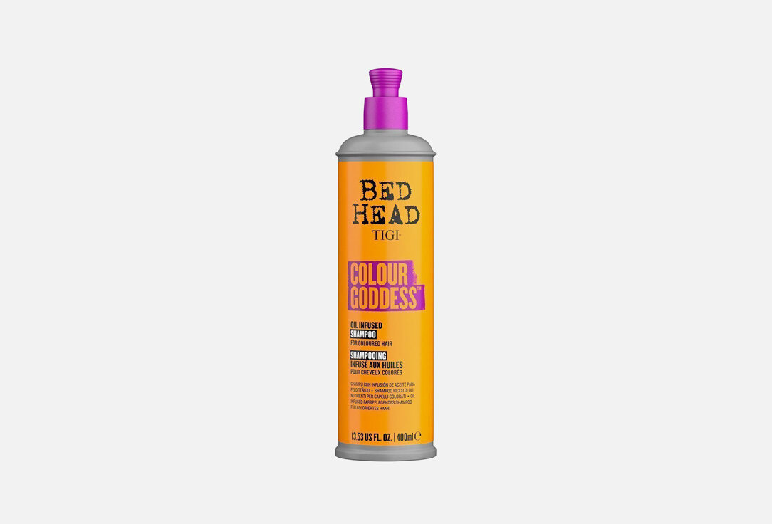 Шампунь для окрашенных волос | 400 мл Tigi Bed Head Colour Goddes Oil Infused Shampoo /400 мл/гр.