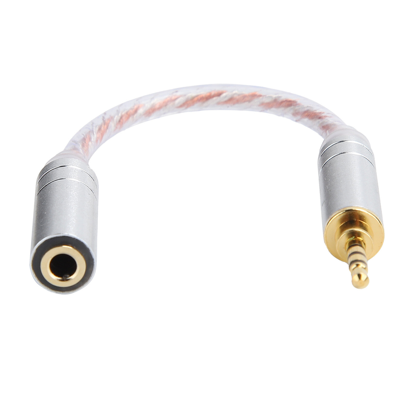 Кабель-переходник для аудио, кабель-переходник для гарнитуры папа-мама для ZX300A HiFiman, балансный штекер 2,5 мм на балансный гнездо 3,5 мм