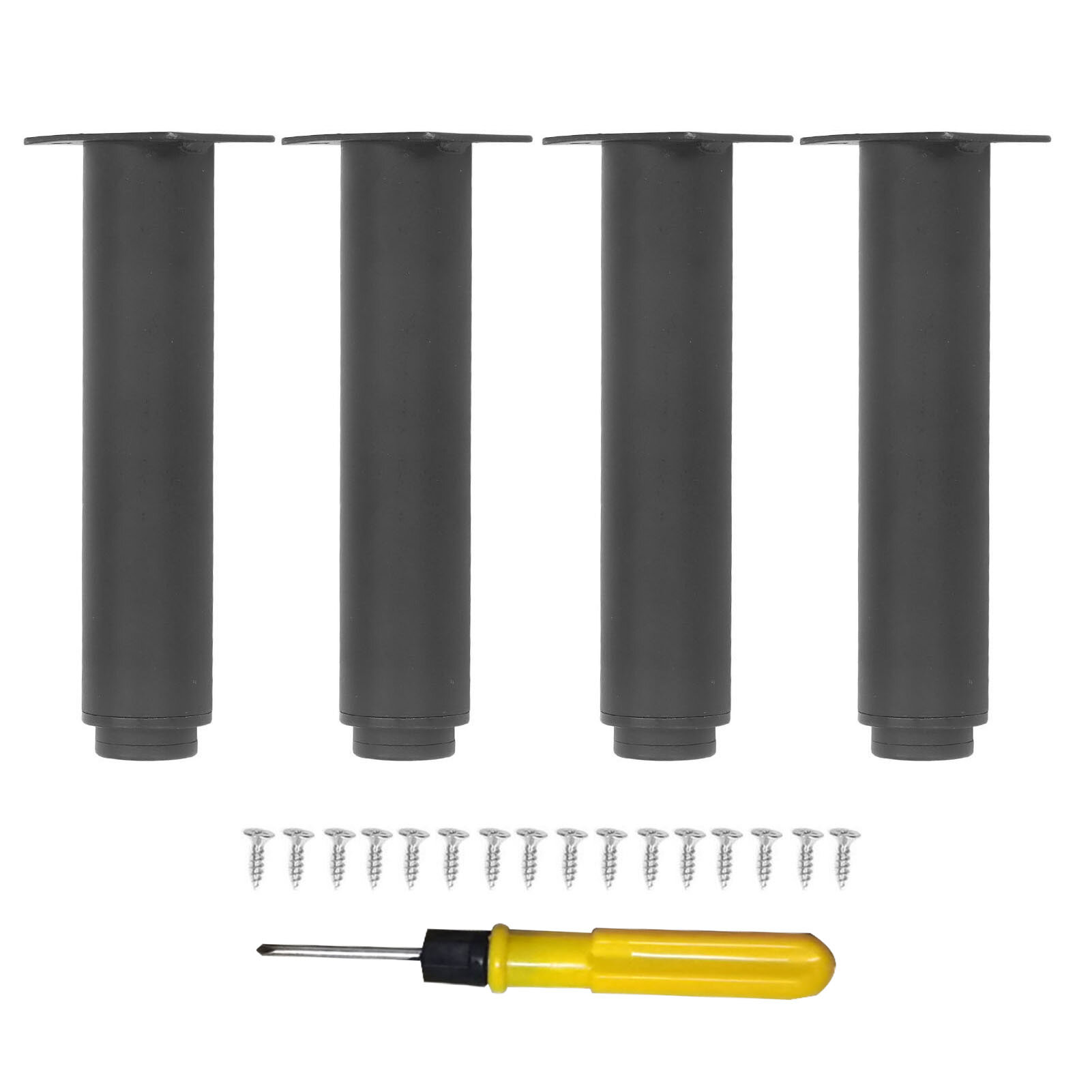 4 шт. регулируемые по высоте сменные ножки для кровати, стальные противоскользящие металлические ножки для шкафа, стола для дивана, стола, комода