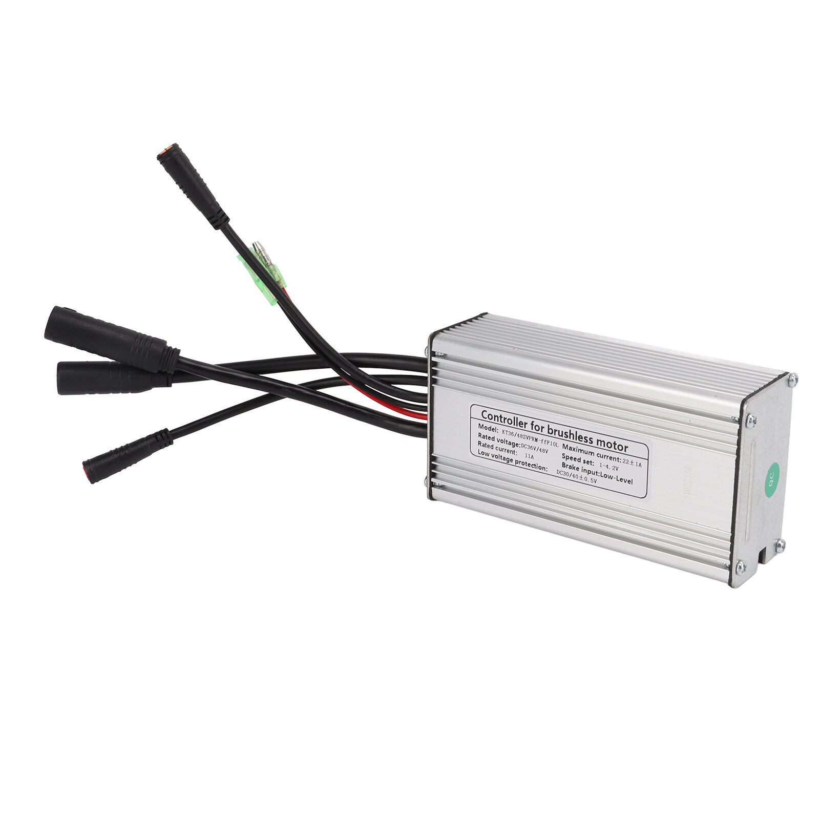 Электрический велосипед, 36 В/48 В, 22 А, синусоидальный контроллер, 9 мес, со световой линией для двигателя 500 Вт