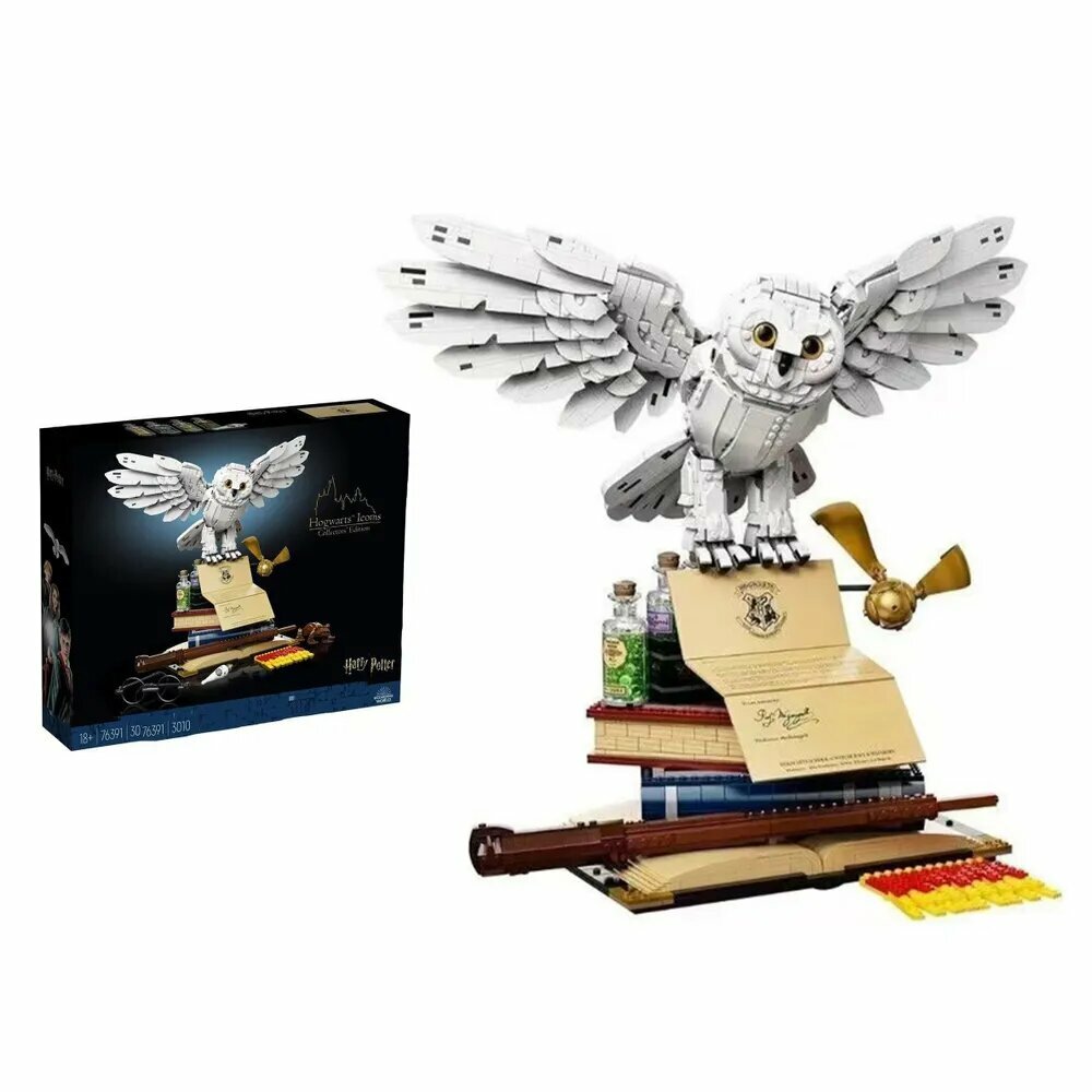 Конструктор (Harry Potter) Гарри Поттер "Сова Букля, Развивающие игрушки для сборки для мальчиков и девочек, подарки