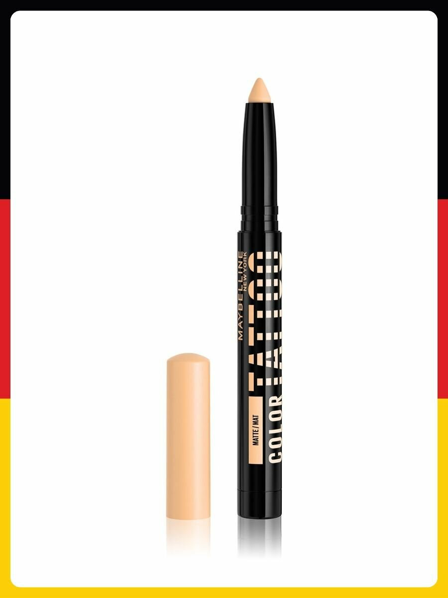 Тени для век Maybelline New York Color Tattoo 24 h Eye Stix 15 I Am Confident, 1.4 г