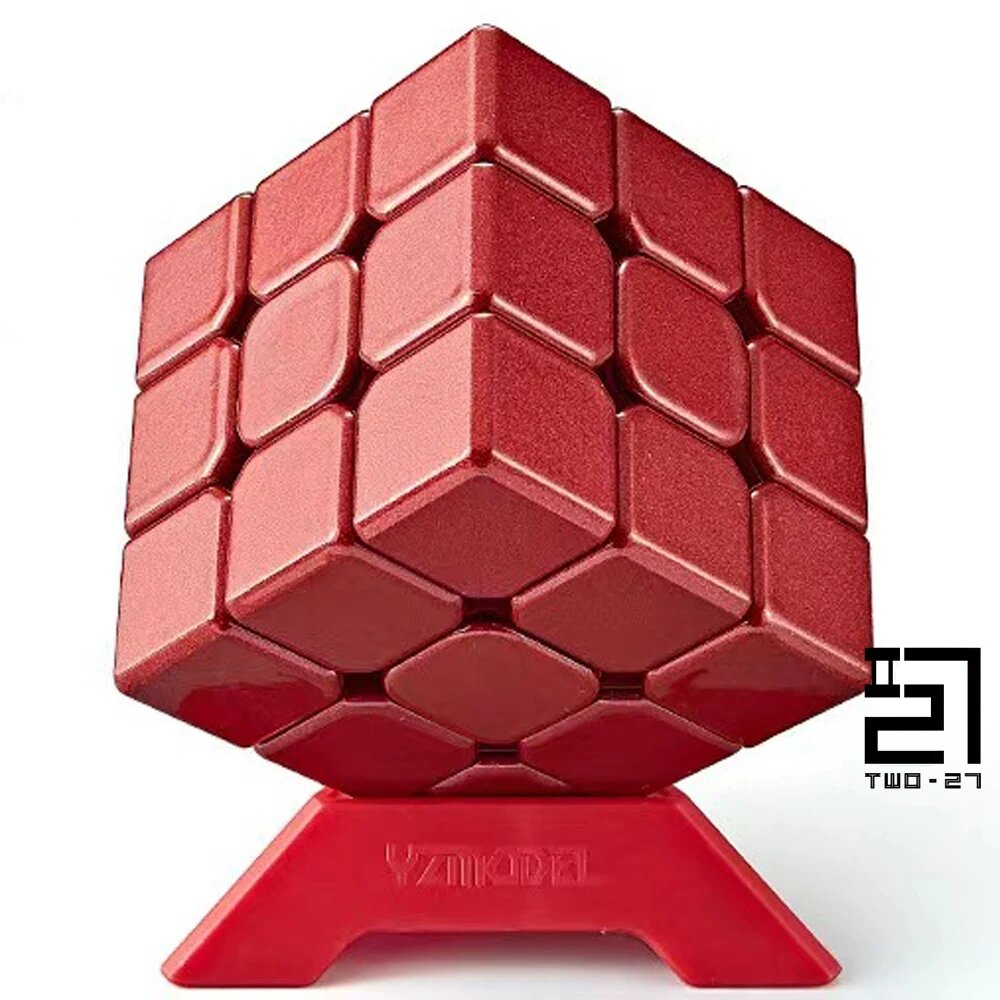 Металлический кубик Рубика 3x3, Красный YZ