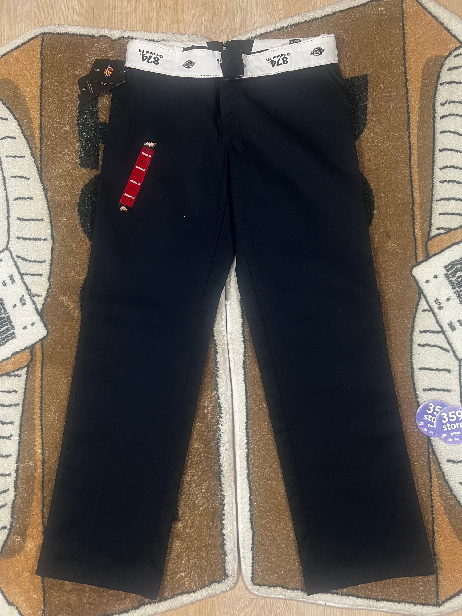 Брюки трубы DICKIES 874 WORK PANTS BLUE