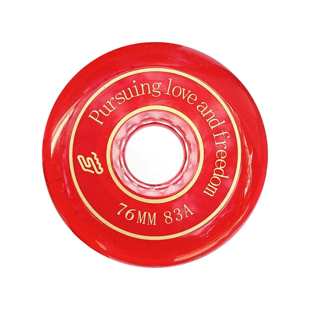 Колесо для роликовых коньков Fellow "Freedom", 76/83A Red, (1шт.)