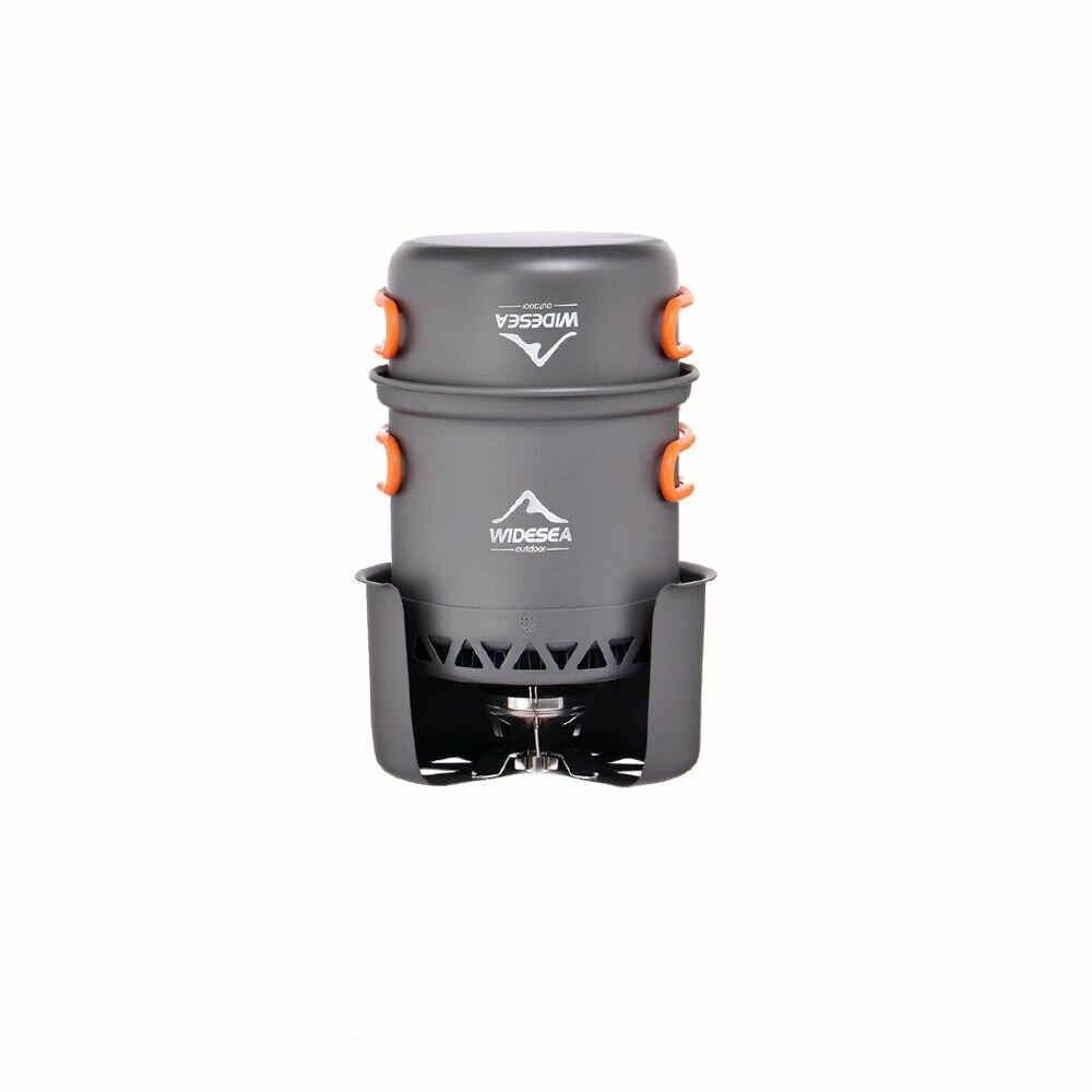 Набор посуды Widesea для приготовления пищи (750 мл / 400 мл) WSC-1055