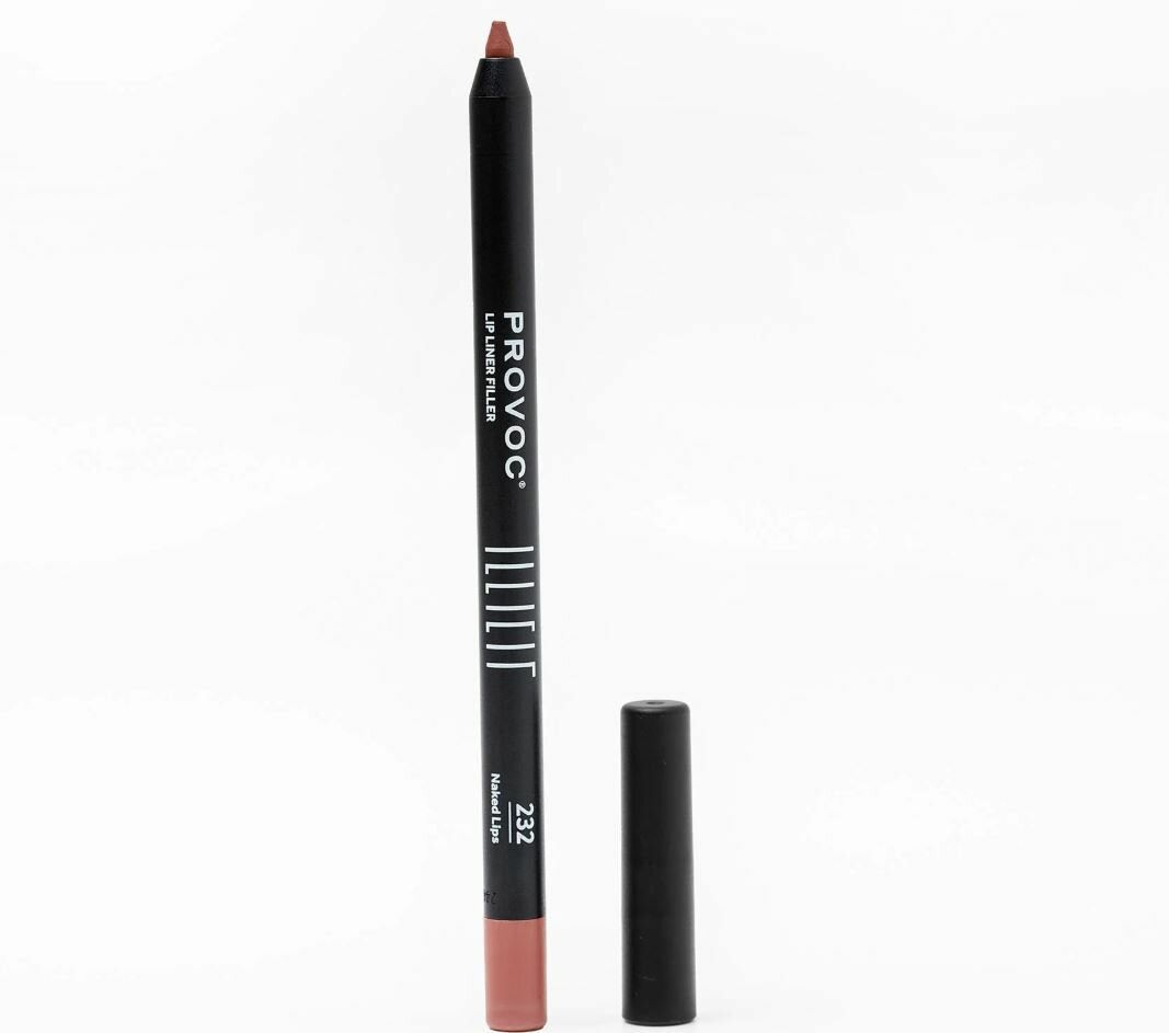 PROVOC, Гелевая подводка в карандаше для губ Lip Liner 232 Naked Lips