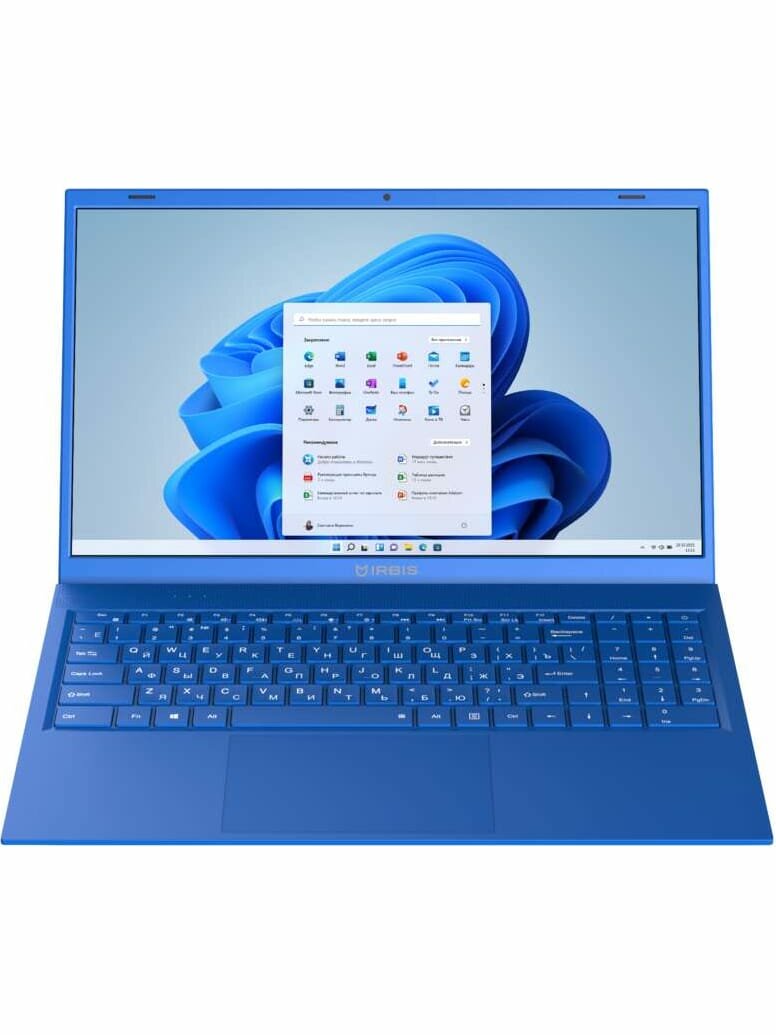 Ноутбук IRBIS "Blizzard" 15NBC1000N, Windows 11, 16GB RAM, SSD 512GB, AMD Ryzen 3, IPS экран