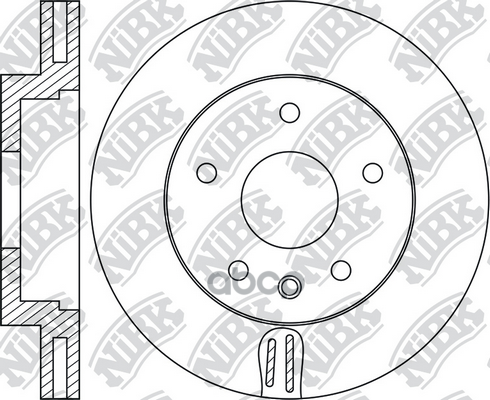 Диск тормозной AUDI Q7 07/VW TOUAREG 03/PORSCHE CAYENNE RN1745SET NiBK арт. RN1745SET