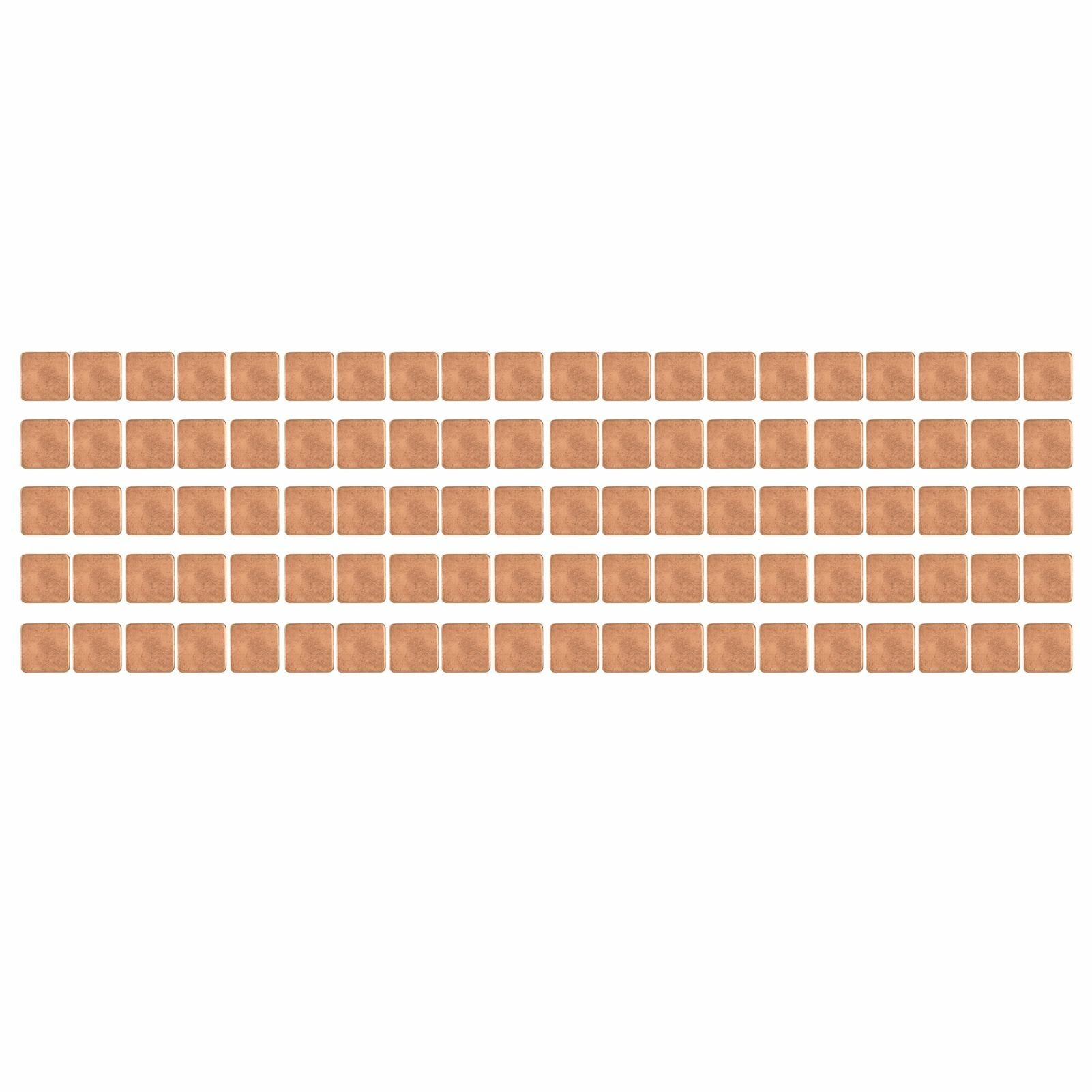 100шт медные термопрокладки 15x15x0.8мм для ПК/ноутбуков