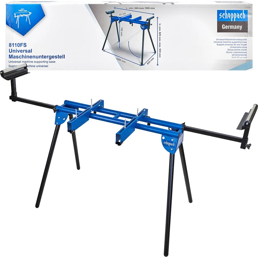 Scheppach Козлы металлические (максимальная нагрузка - 150кг) Sch-8110FS(62481)