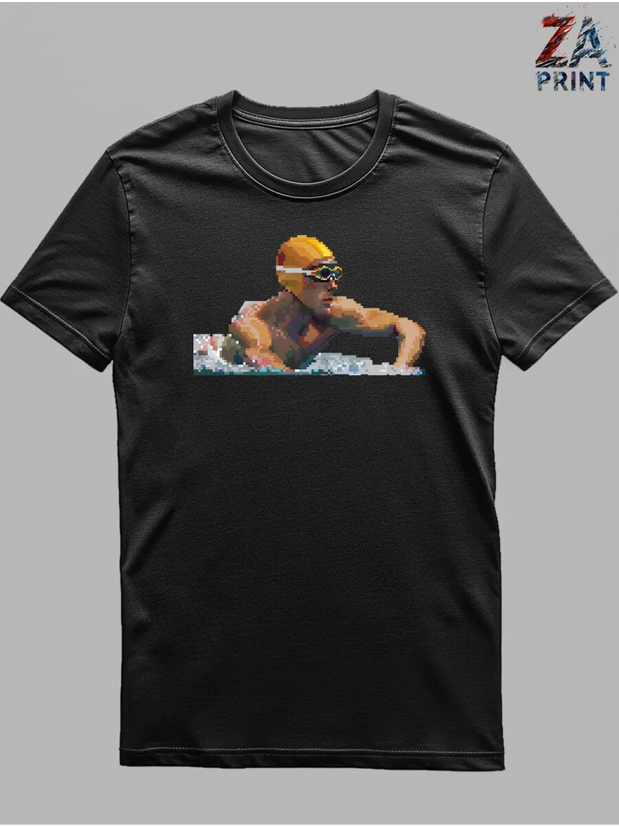 Футболка плавание